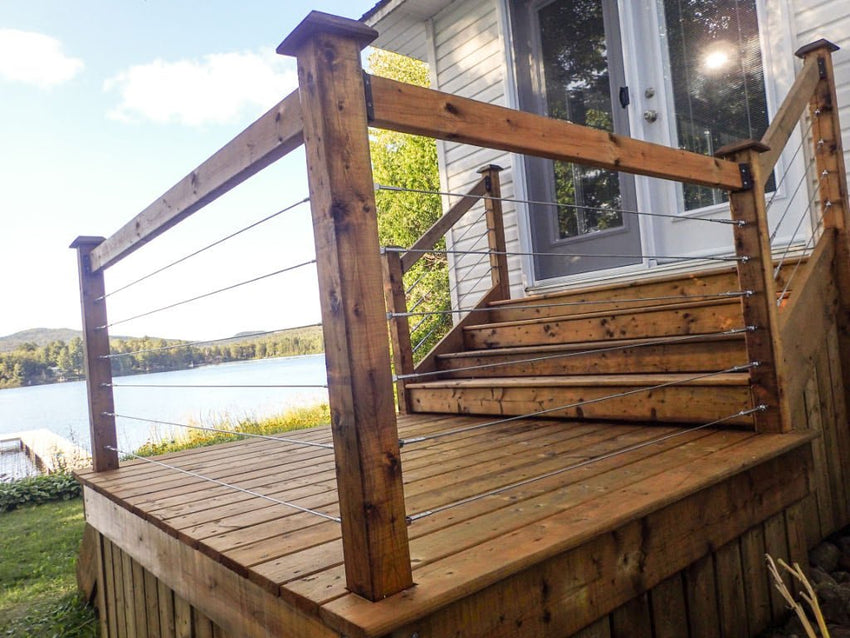 5 takeways for choosing a cable railing system for timber post ...